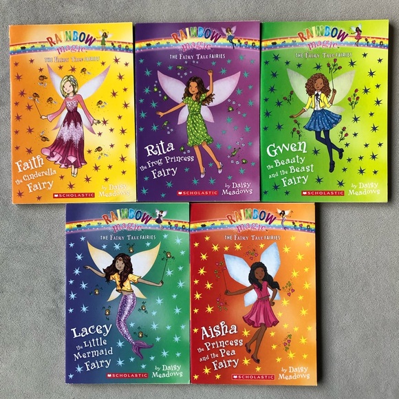 Toys | Set Of 5 Rainbow Magic Fairy Books Fairy Tale Fairies | Poshmark